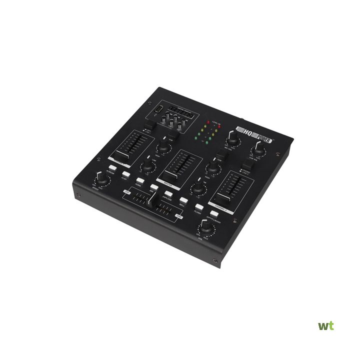 2-kanaals mengpaneel met usb-speler en fx Velleman
