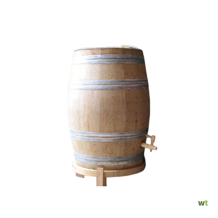 Regenton 200 Liter los deksel, kraantje en onderzetter Warentuin Collection