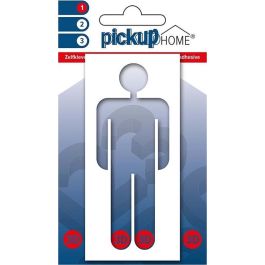 3D Home Picto Rahmen selbstklebend Mann weiß Sticker Pickup