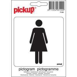 Piktogramm 10 x 10 cm Aufkleber Kraailook Pickup