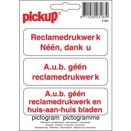 Piktogramm 10 x 10 cm Aufkleber Genista Pickerl