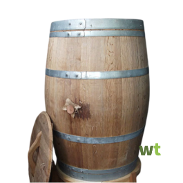 Regenton 225 Liter met los deksel en onderzetter Warentuin Collection