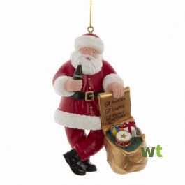 Coca Cola Santa Ornament 4 inch kersthanger Kurt S. Adler